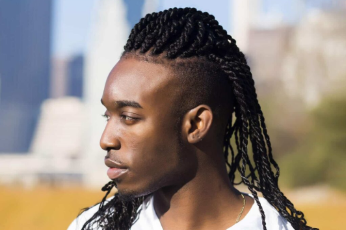 Hairstyles for Men with Long Hair Twist - Stylish Barber Shop Inc